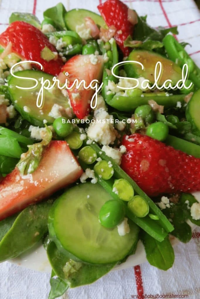 Spring Salad with Strawberries and Peas – Recipe